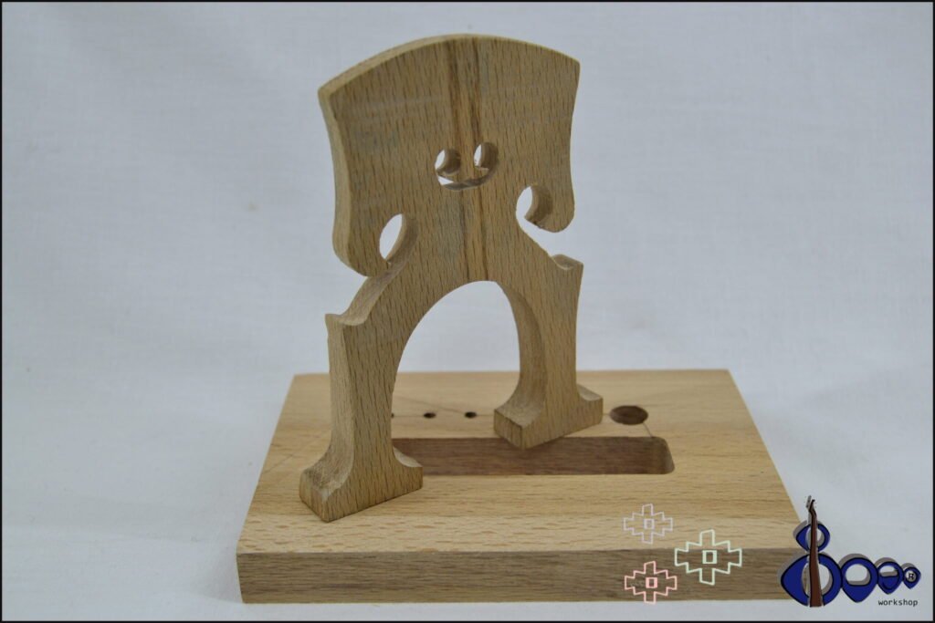 Belgium Cello Bridge Quarter Size - bogoworkshop