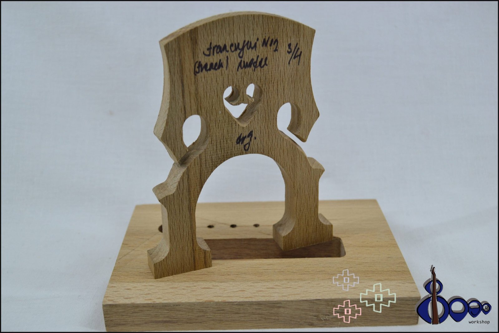 4/4 Size Cello Bridge French Style Maple Wood Replacement 50pcs High ...