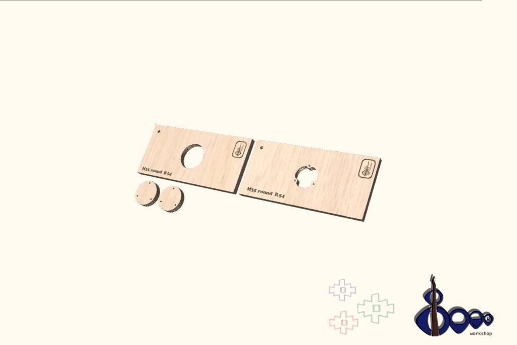 Control Cavity Routing Set (M-12/R=5.4) - bogoworkshop